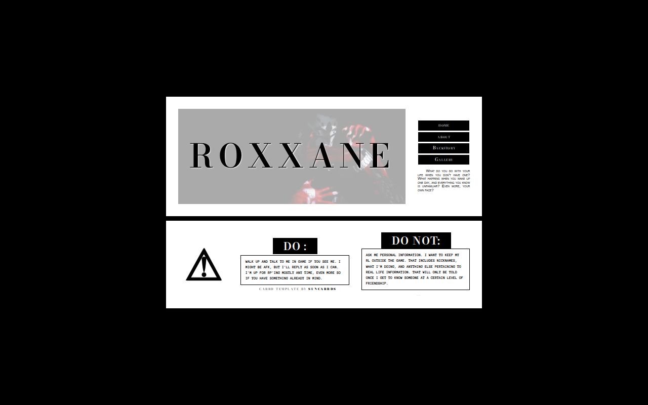 Roxxane